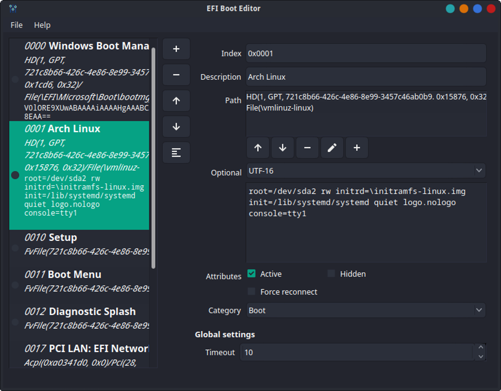 EFI Boot Editor - Download